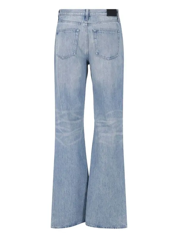 Gucci Morsetto" Bootcut Jeans - Light Blue