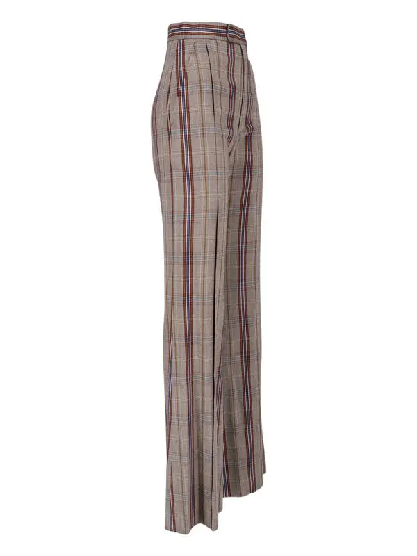 VIVIENNE WESTWOOD Wide Check Trousers