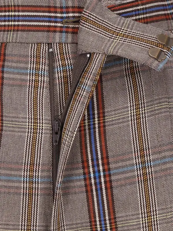 VIVIENNE WESTWOOD Wide Check Trousers