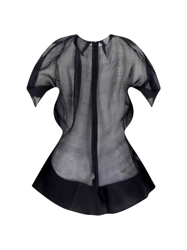 Khaite Rumi" Silk Top - Black