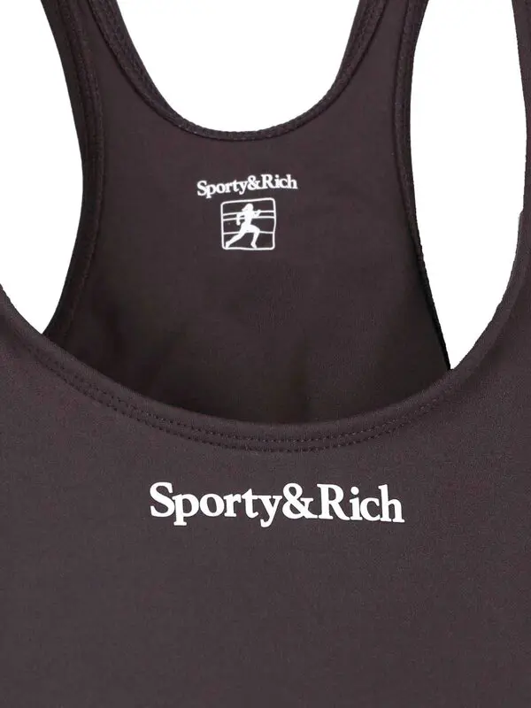 Sporty & Rich Logo Sports Bralette