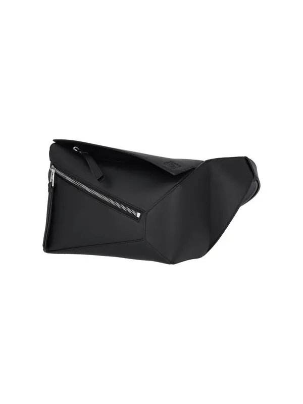 Loewe Small Puzzle Waist Bag - Black