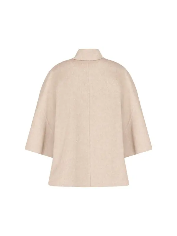 Max Mara Double-breasted Cashmere Cape