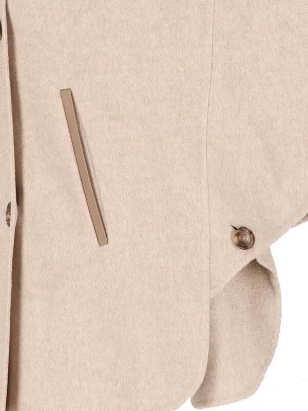 Max Mara Double-breasted Cashmere Cape