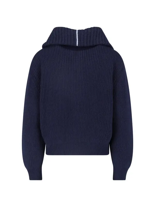 Malo Cashmere Zip Sweater