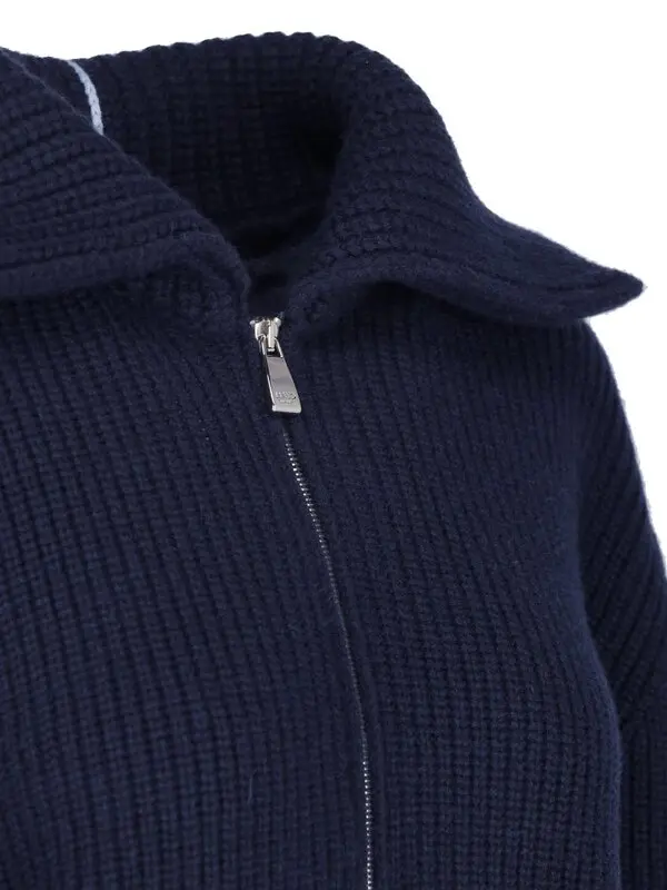 Malo Cashmere Zip Sweater