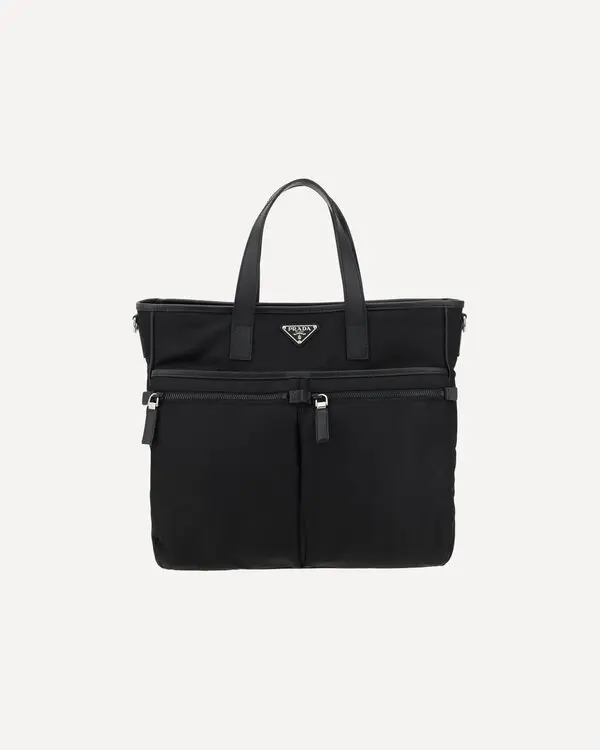 Prada Logoed Tote Bag