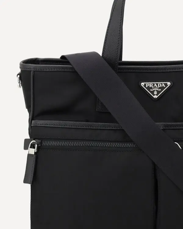 Prada Logoed Tote Bag