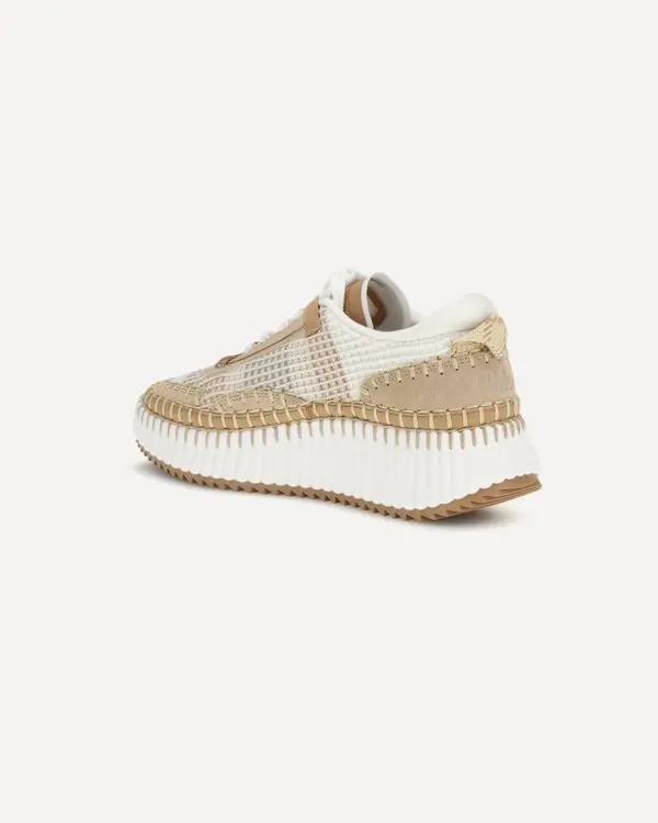 Chloé Nama Sneakers - Beige