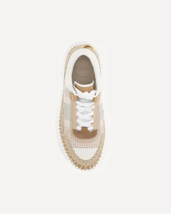 Chloé Nama Sneakers - Beige