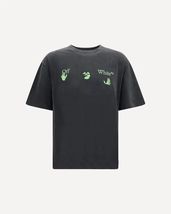 Off-White Skate Arrow Bacco T-shirt Ale