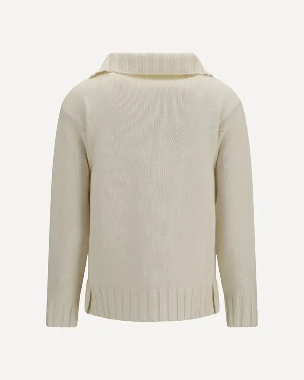 ELLA Ribbed Neck Sweater