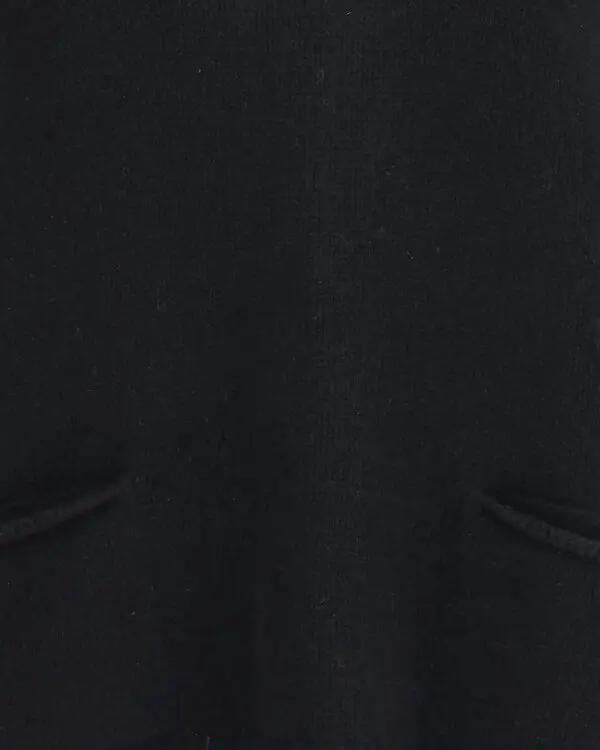 ELLA High Neck Sweater With Patch Pockets