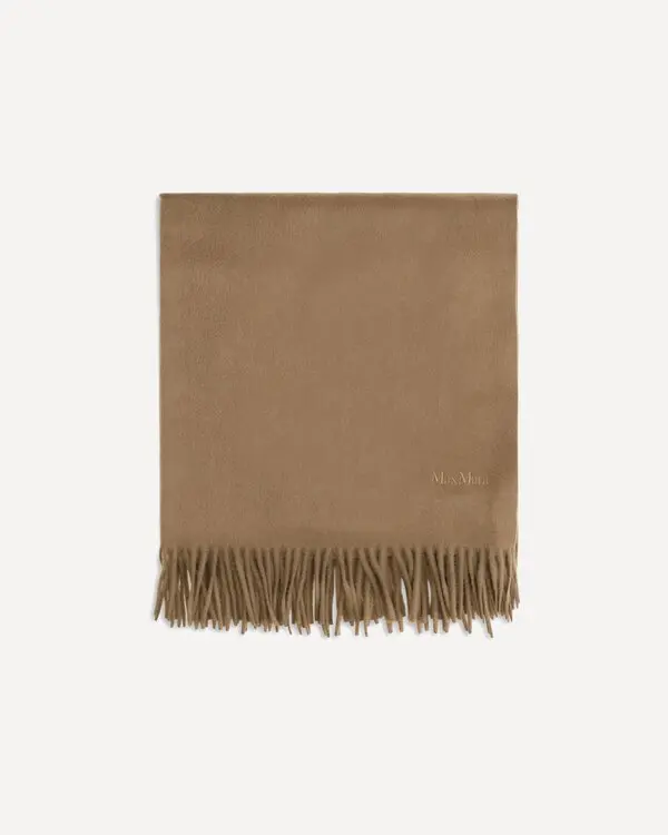 Max Mara Baci Cashmere Scarf - Beige