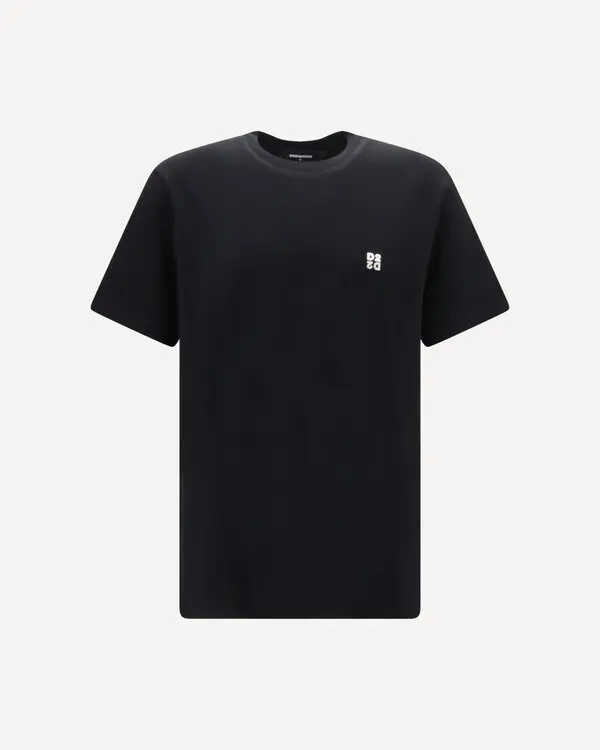 Dsquared2 Metal Cotton T-shirt - Black