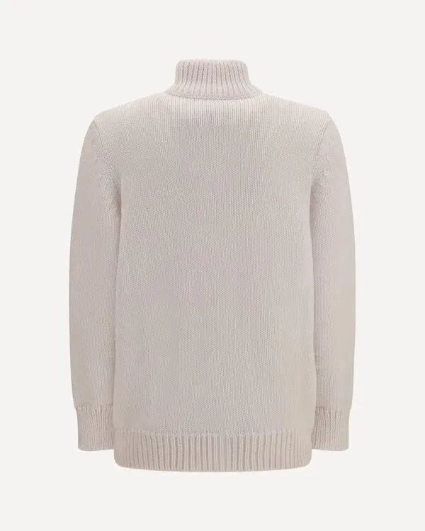 ELLA High Neck Cardigan Feale