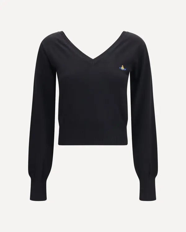VIVIENNE WESTWOOD Beatrice V-neck Sweater Feale