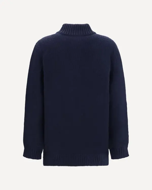 ELLA High Neck Cardigan