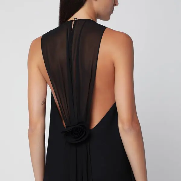 ROTATE BY BIRGER CHRISTENSEN Trapeze Mini Dress In Crepe