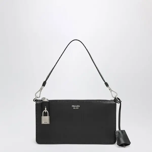 Prada Aged Leather Pouch