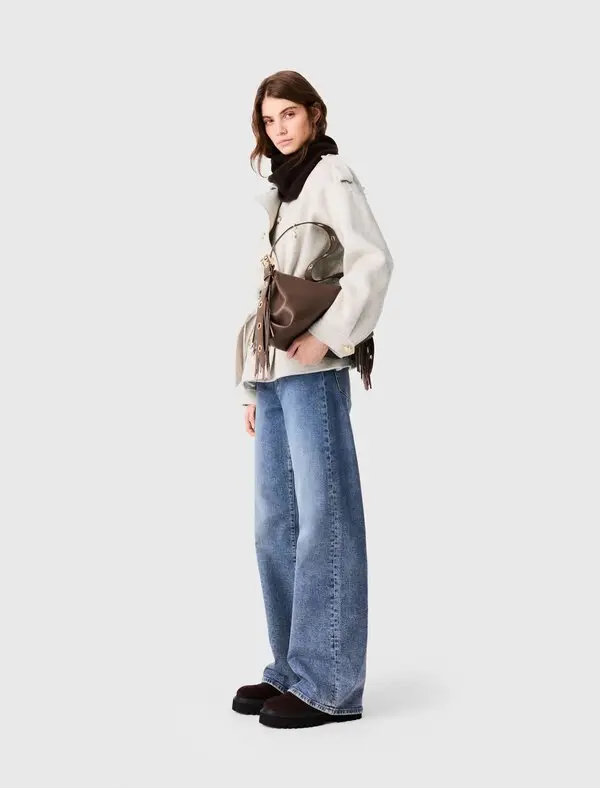 Maje Double-faced Mid-length Coat