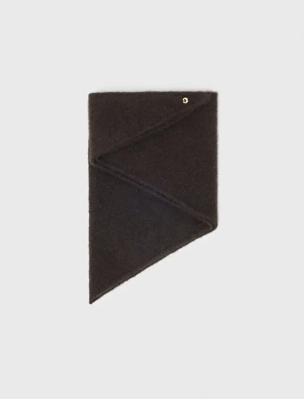 Maje Yak Blend Triangle Scarf