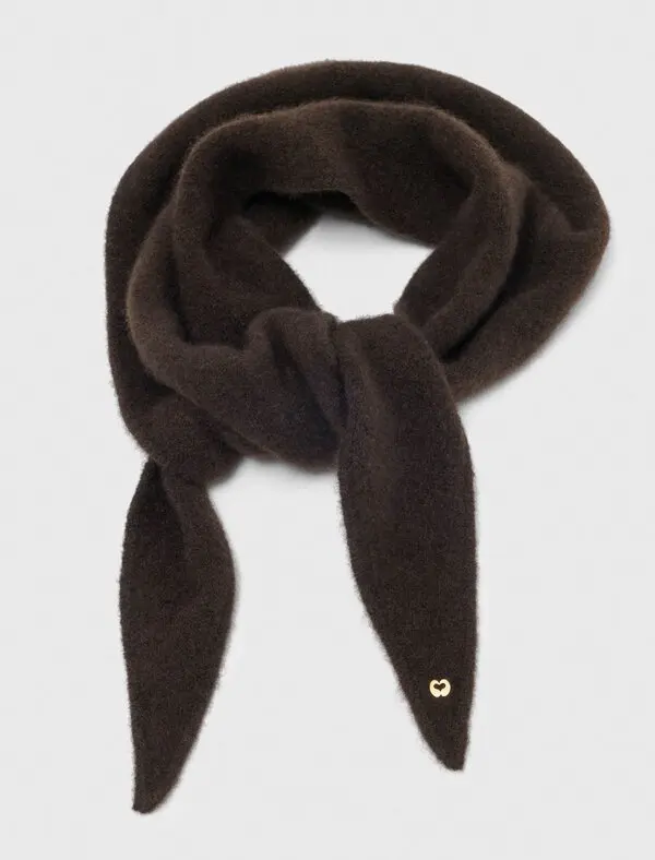 Maje Yak Blend Triangle Scarf