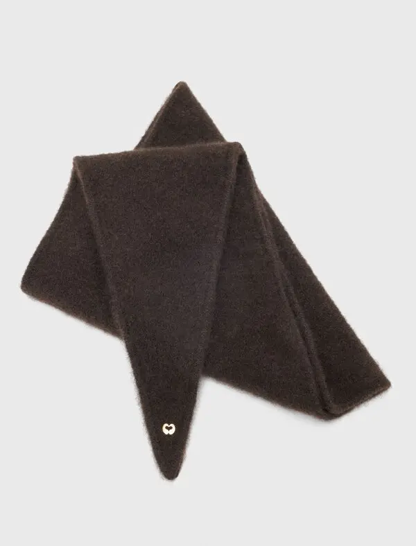 Maje Yak Blend Triangle Scarf