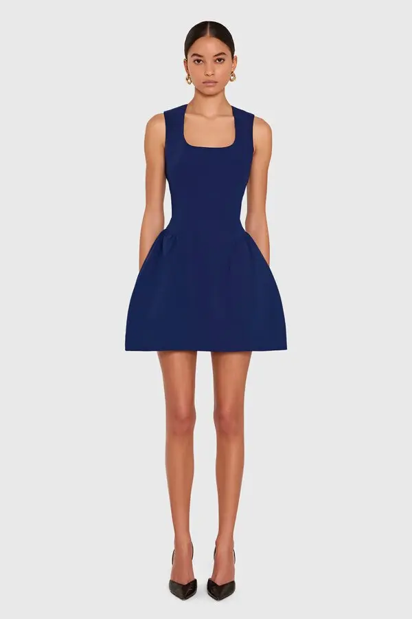 Amanda Uprichard Leora Dress - Navy
