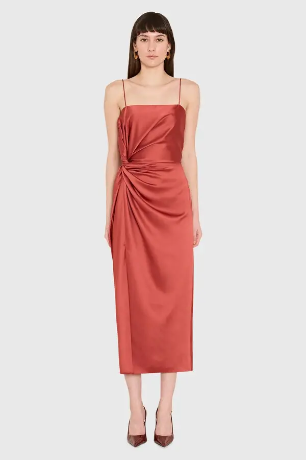 Amanda Uprichard Jean Dress - Santa Fe