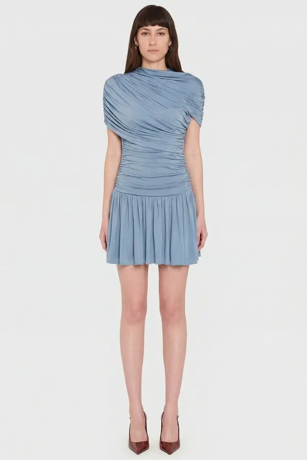 Amanda Uprichard Shayna Dress - Normandy