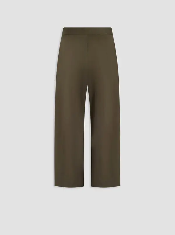 CALLAS MILANO Military Wide-leg Cropped Pants
