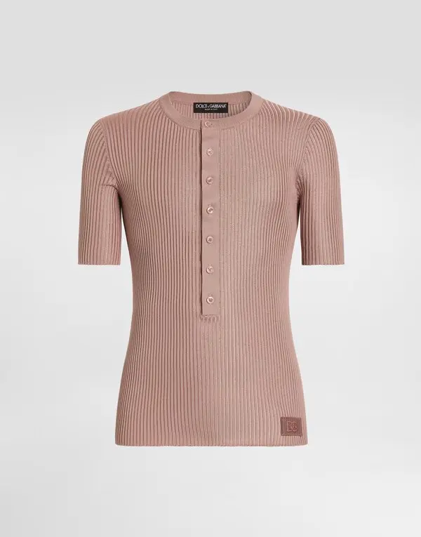 Dolce & Gabbana Serafino Silk Pullover