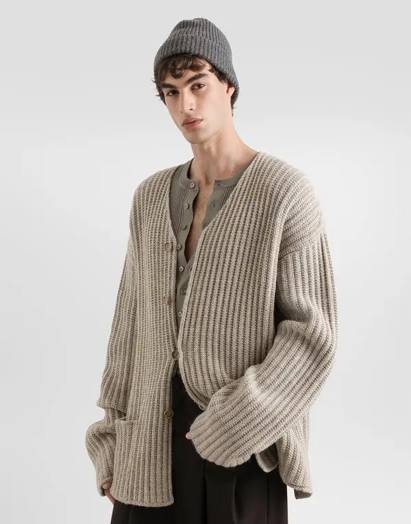 Dolce & Gabbana Serafino Ribbed Silk Pullover
