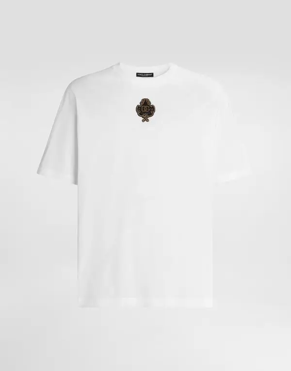 Dolce & Gabbana Cotton T-shirt With Patch