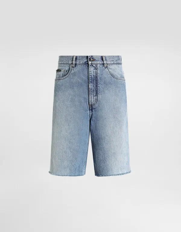 Dolce & Gabbana Denim Bermuda Shorts