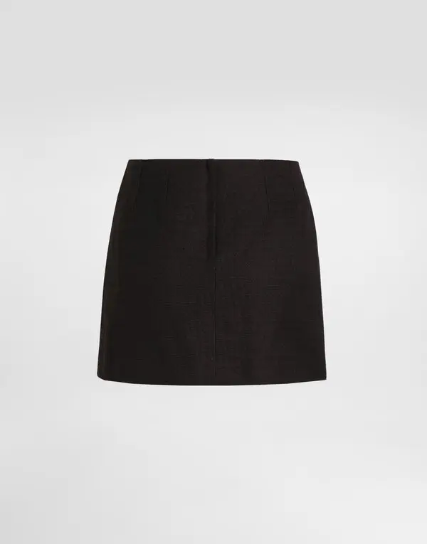 Dolce & Gabbana Miniskirt In Fabric
