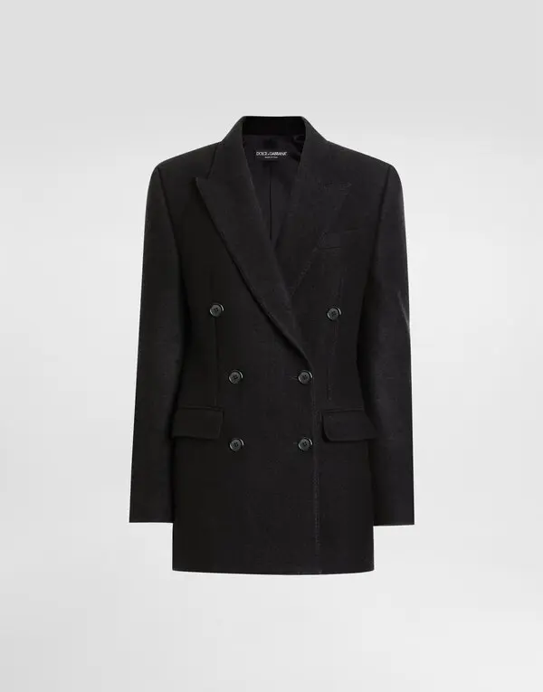Dolce & Gabbana Wool Cloth Jacket - Black