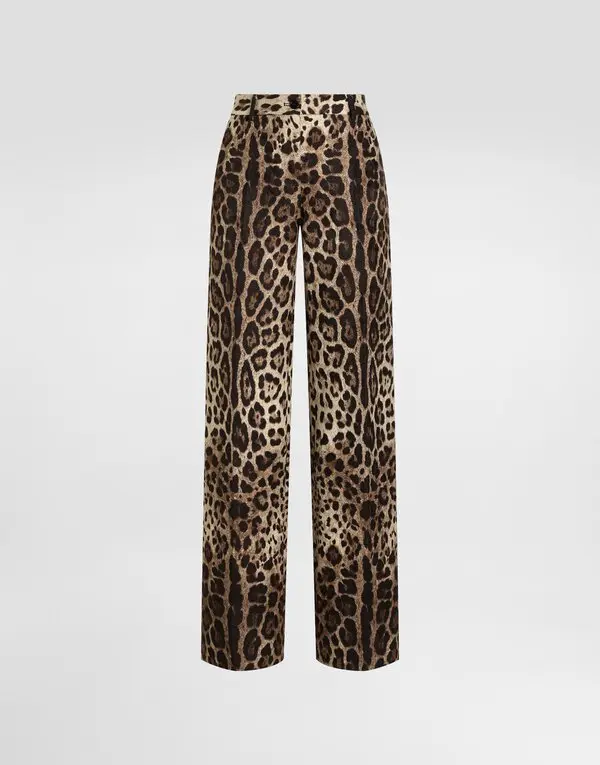 Dolce & Gabbana Leo- Brocade Trousers - Print