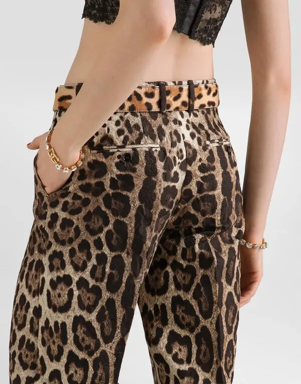 Dolce & Gabbana Leo- Brocade Trousers