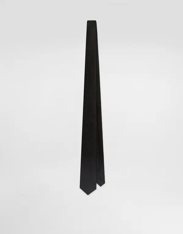 Dolce & Gabbana Satin Tie - Black