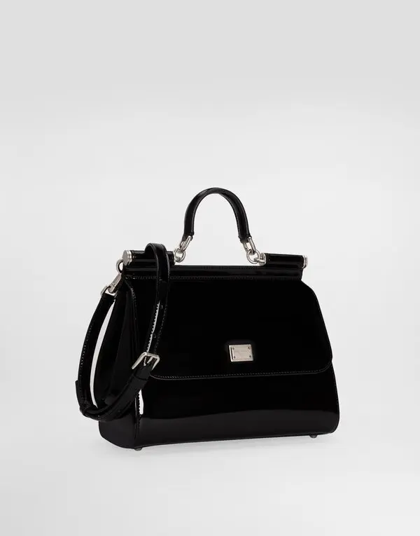 Dolce & Gabbana Large Sicily Handbag - Black
