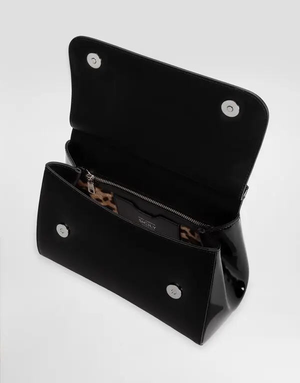 Dolce & Gabbana Large Sicily Handbag - Black