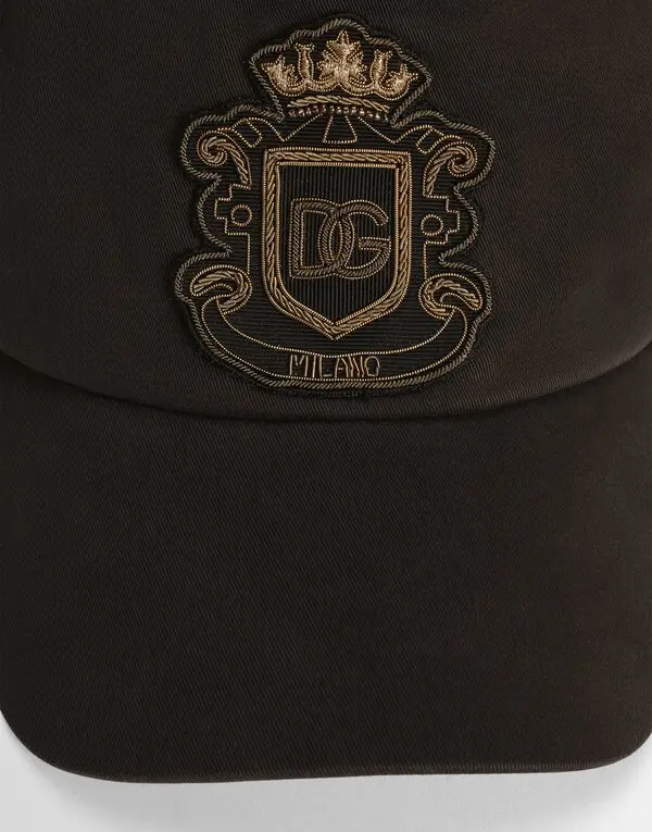 Dolce & Gabbana Cotton Gabardine Baseball Cap