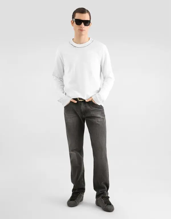 Dolce & Gabbana Cotton T-shirt With Embroidery