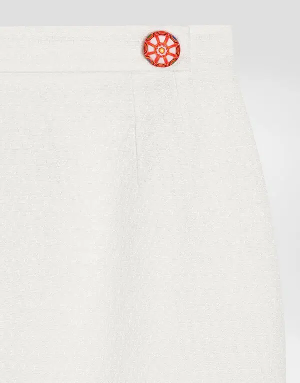 Dolce & Gabbana Miniskirt In Fabric