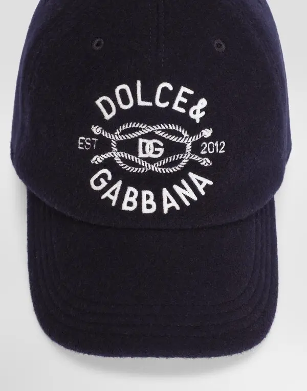 Dolce & Gabbana Wool Blend Baseball Hat