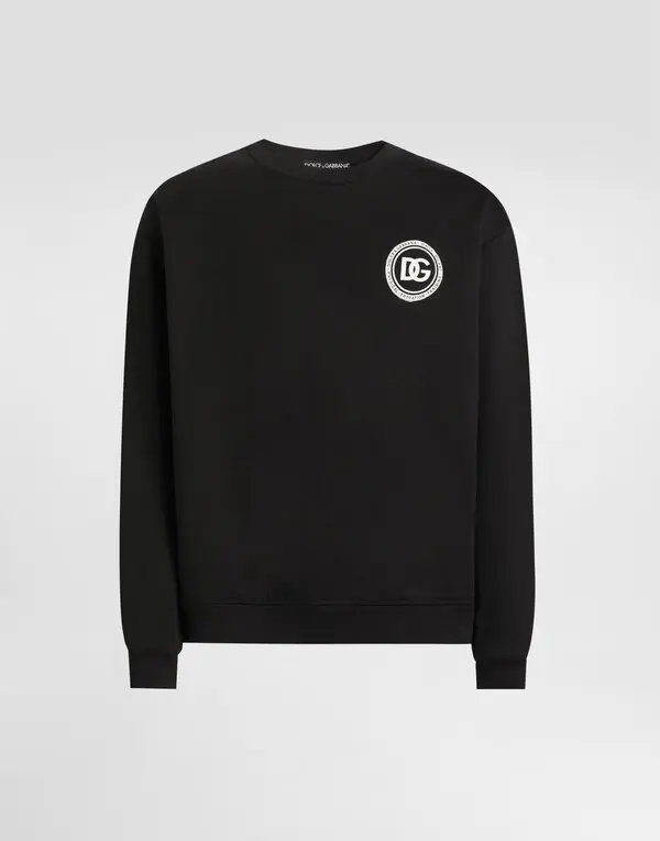 Dolce & Gabbana Jersey Sweatshirt With Patch