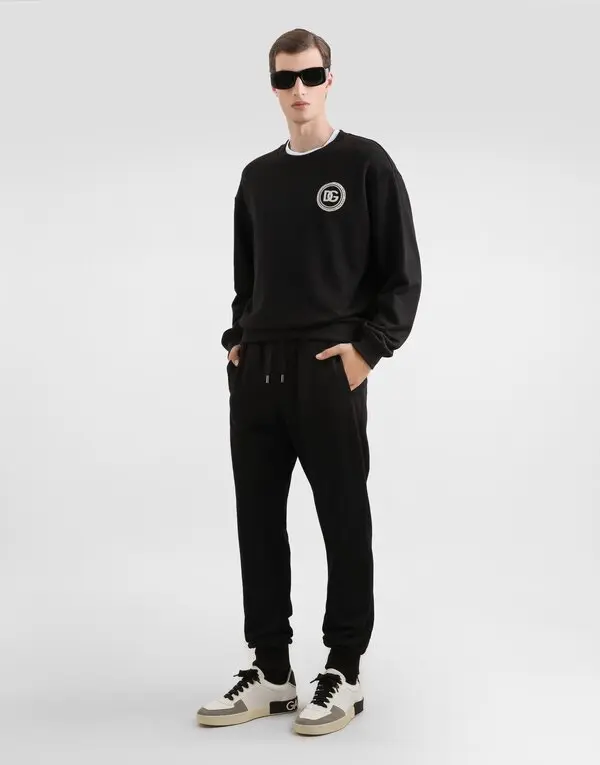 Dolce & Gabbana Jersey Sweatshirt With Patch