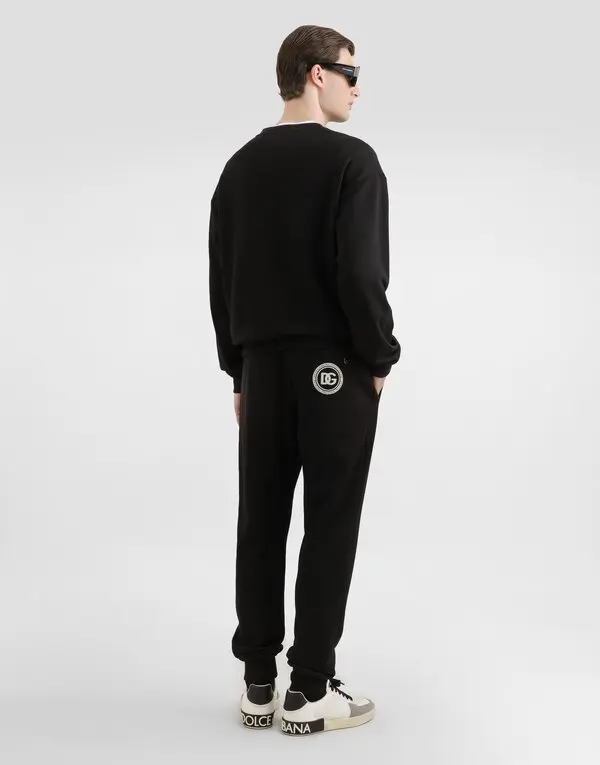 Dolce & Gabbana Jersey Sweatshirt With Patch